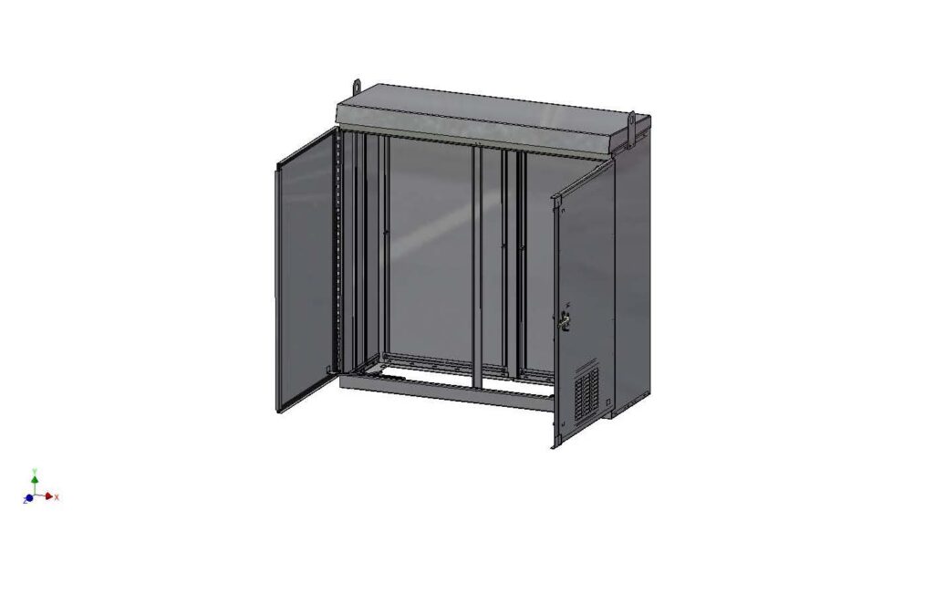Double Door Enclosure - APX Enclosures, Inc.